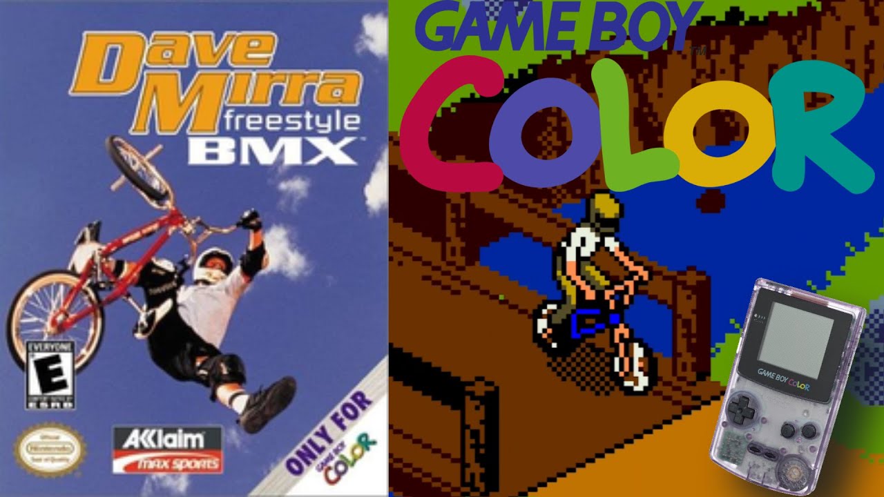 Dave Mirra Freestyle BMX (2000) Nintendo GameBoy Color Gameplay in HD ...