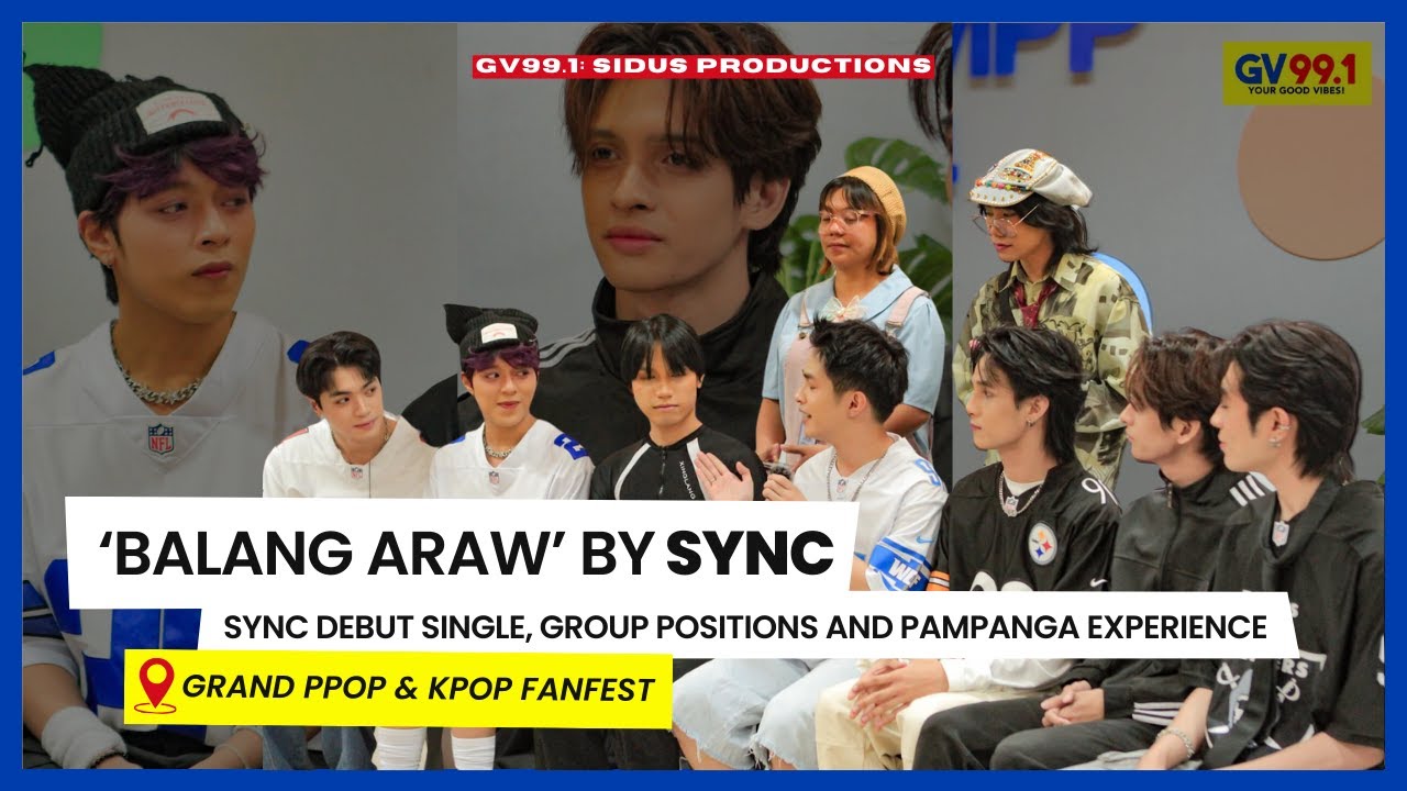 SYNC Backstage Interview | The Grand PPOP and KPOP FanFest - YouTube