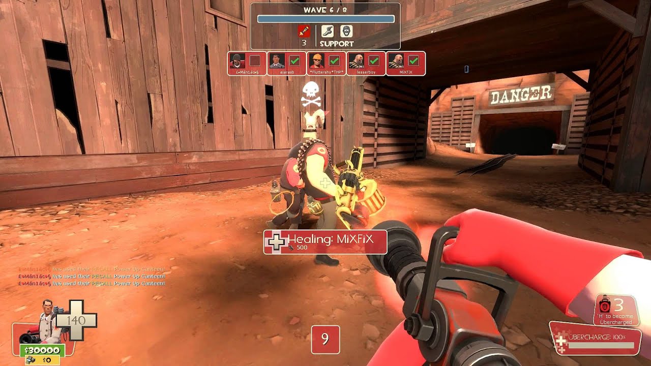 Team Fortress 2 Mann vs. Machine with unlimited money - YouTube