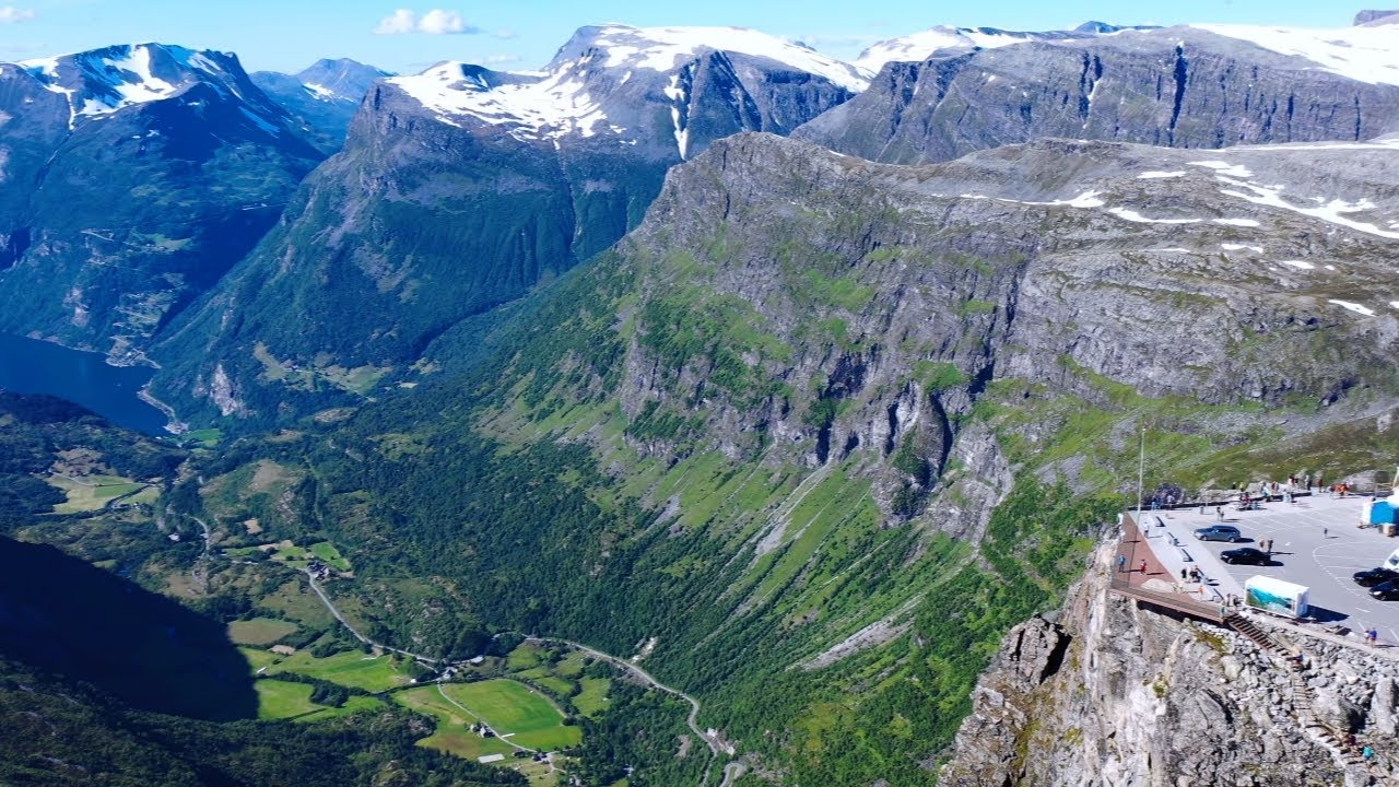 Geiranger Skywalk - Height 1476 m - Dalsnibba - Stranda - Møre og ...