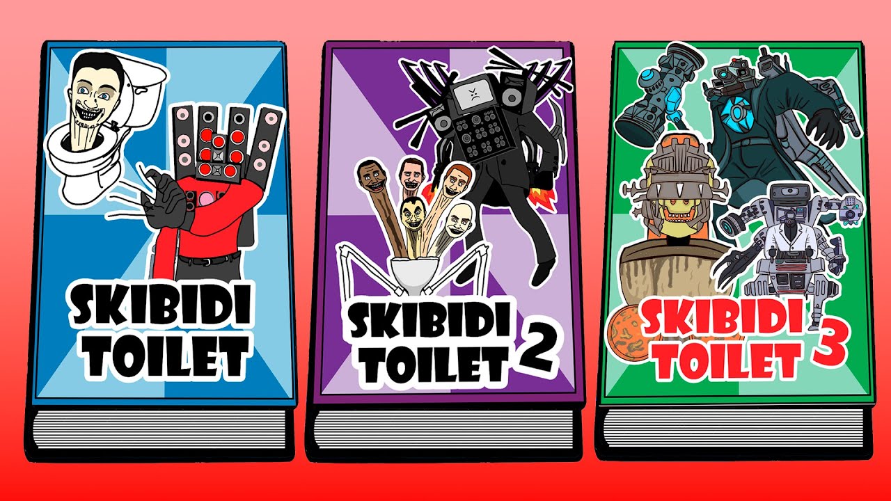 COLLECTION GAME BOOKS SKIBIDI TOILET - YouTube