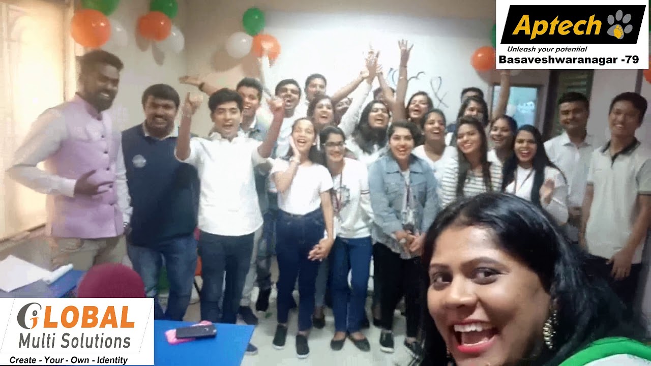 Aptech Global Multi Solutions Bangalore Student Celebrate Independence ...
