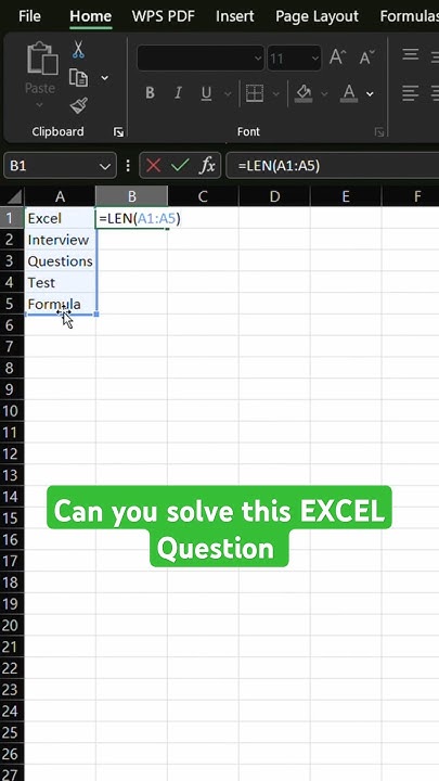 99% Get This Excel Question Wrong! Can You Solve It 🤯 #Excel #Shorts # ...