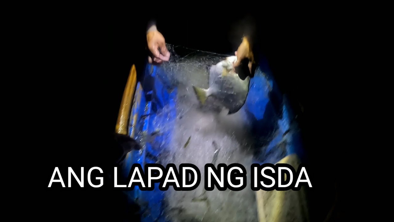 NAWALA YONG PAGOD NAMIN, NG DAHIL SA ISDA NA MALAPAD, - YouTube