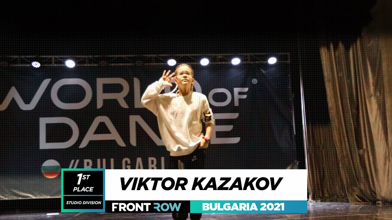 Viktor Kazakov | 1st Place Studio | Winner Circle | World of Dance Bulgaria 2021 | #WODBG1 - YouTube