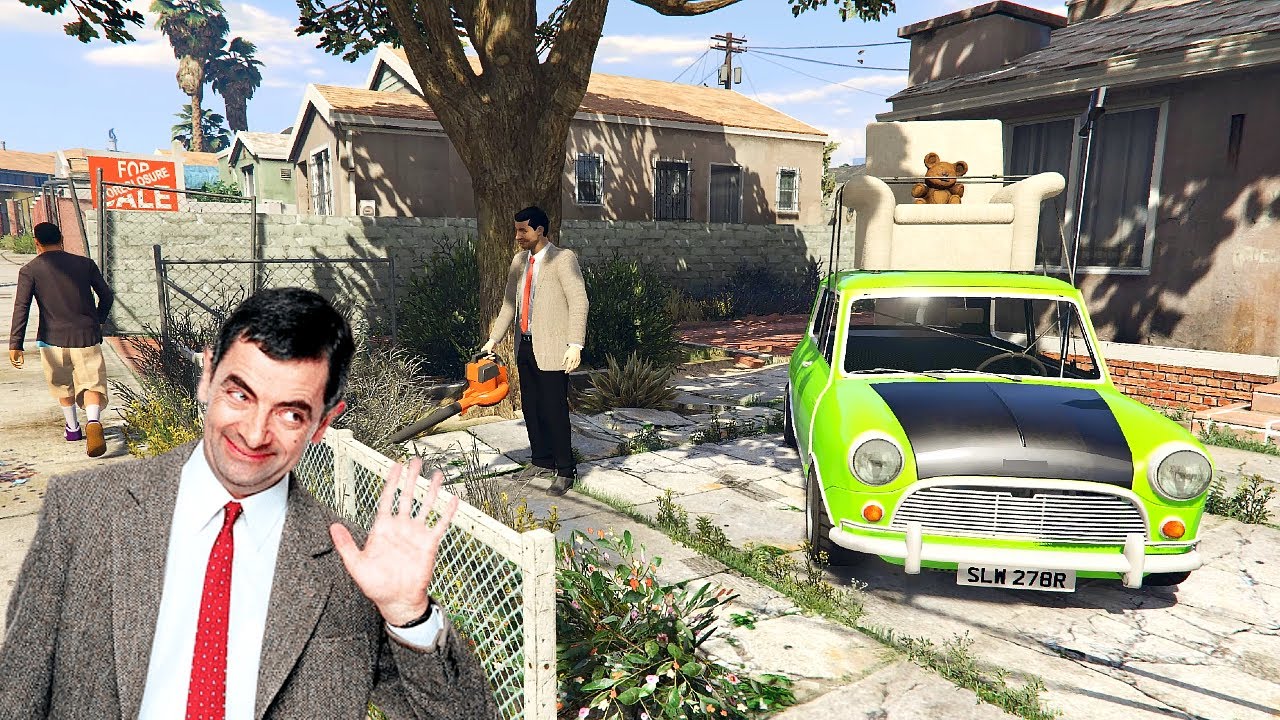 MR BEAN HOME SWEET HOME - YouTube