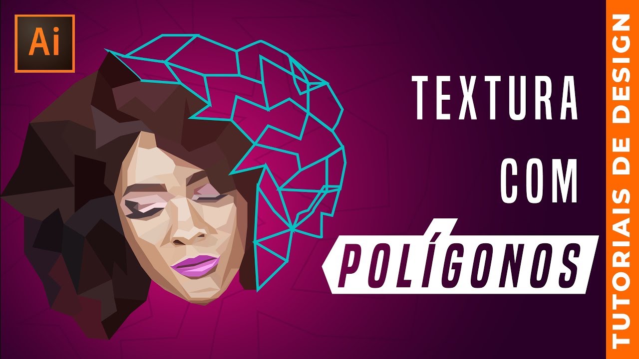 Textura Poligonal Com Illustrator Usando Uma Foto. Low Poly Tutorial. - YouTube