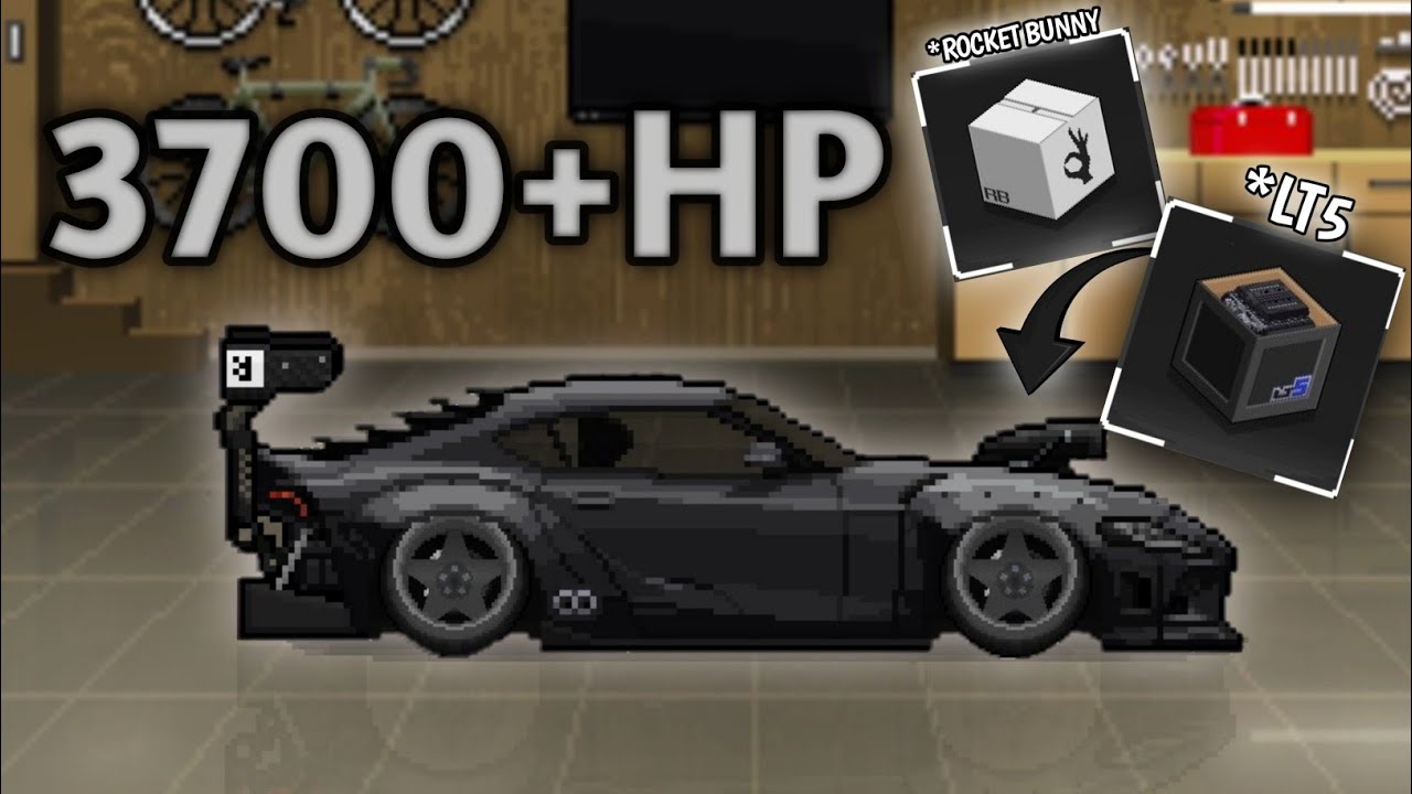 Supra MK5 BUILD | Pixel Car Racer | 6.7 Seconds 1/4 Mile - YouTube