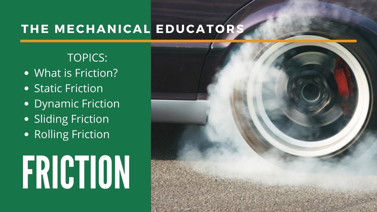 Friction | Theory of Machines | TOM | Part - 1 - YouTube