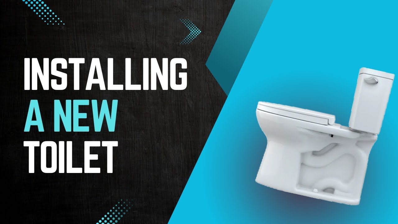 installing a new toilet step by step - YouTube