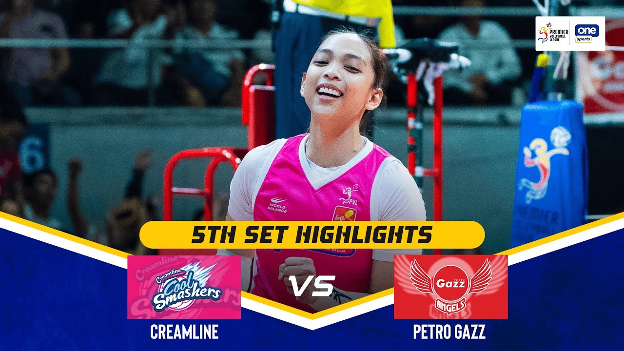 CREAMLINE vs. PETRO GAZZ | SET 5 HIGHLIGHTS | 2024-25 PVL ALL-FILIPINO ...