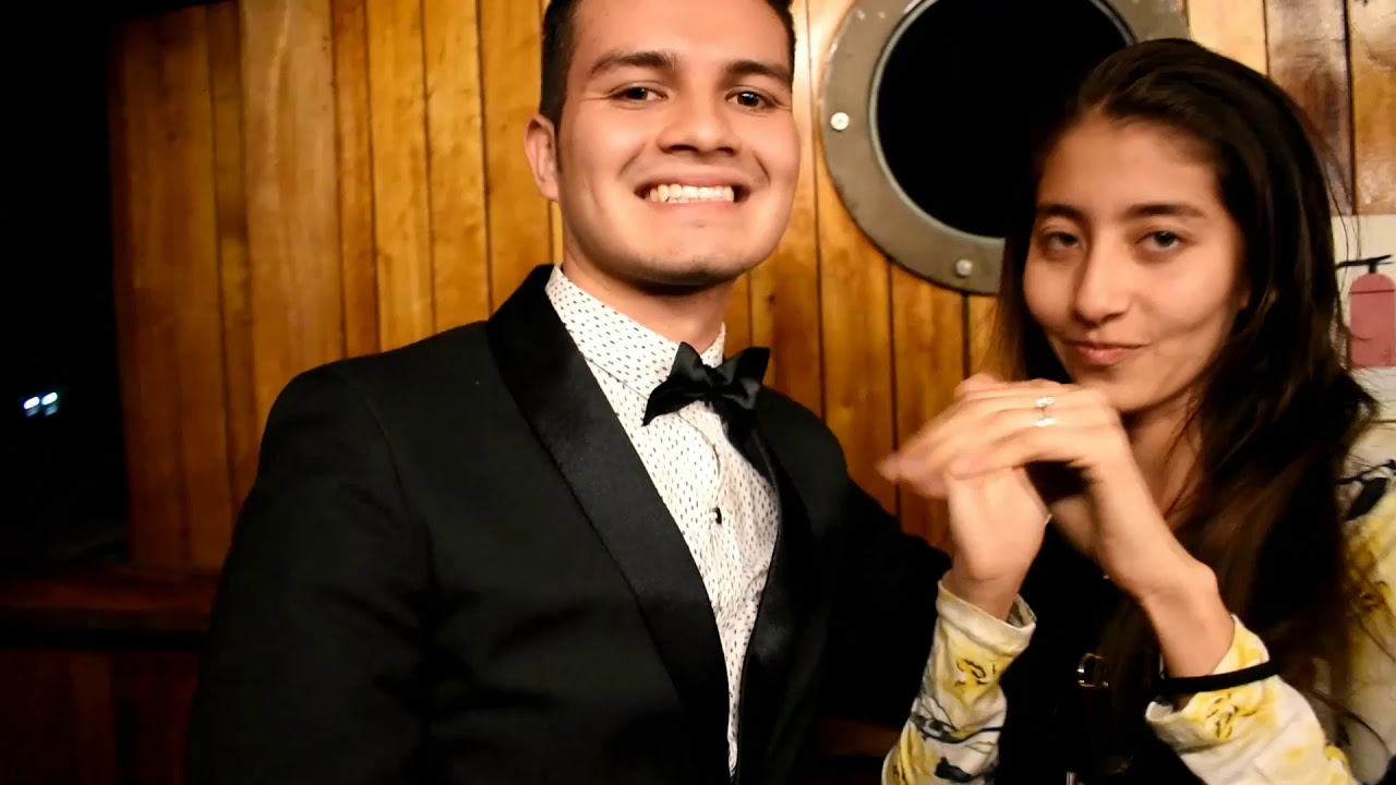 La pedida de Mano más original y Romántica DOMENICA GÓMEZ Y DAVID ...