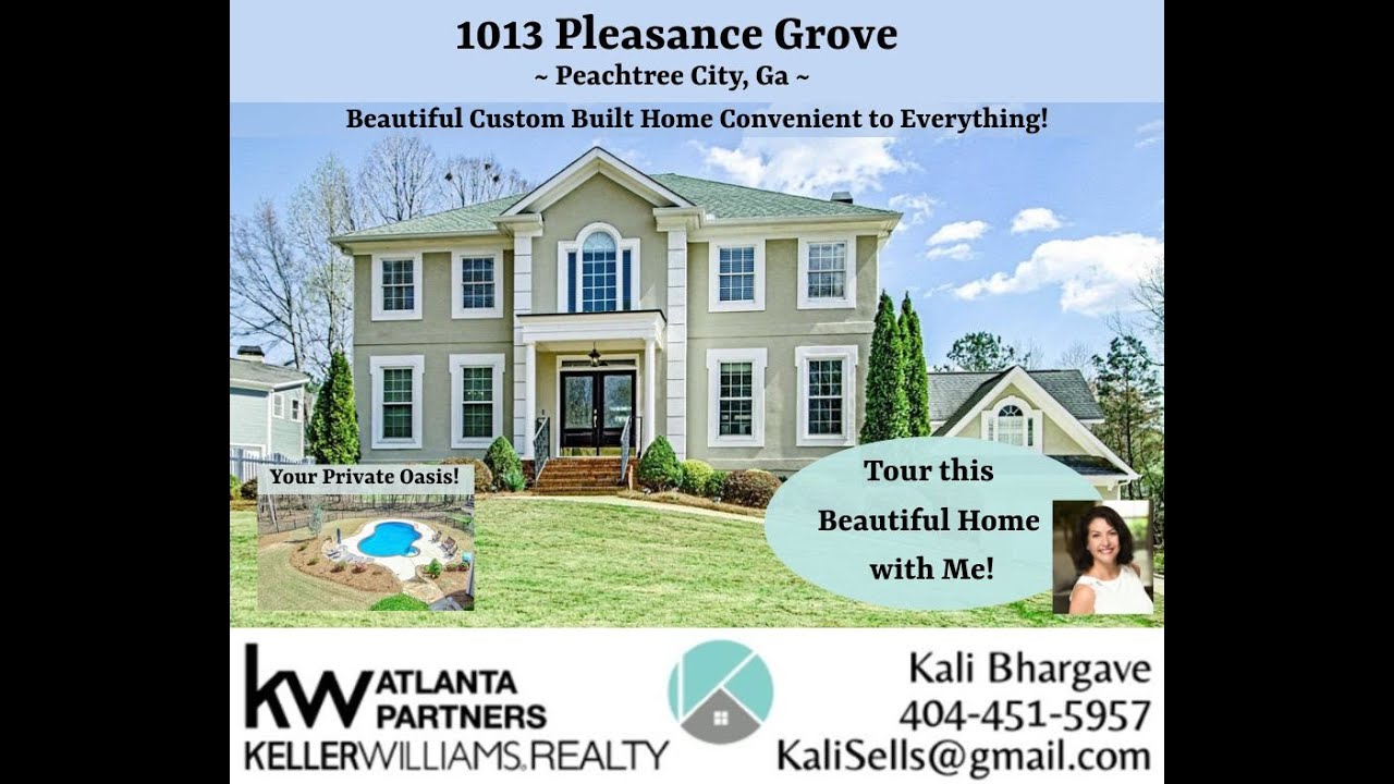 1013 Pleasence grove, Peachtree City - YouTube