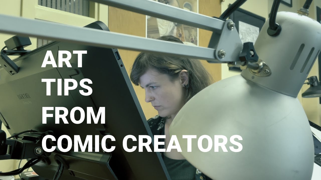 Art tips from America's Largest Comic Book Studio - YouTube