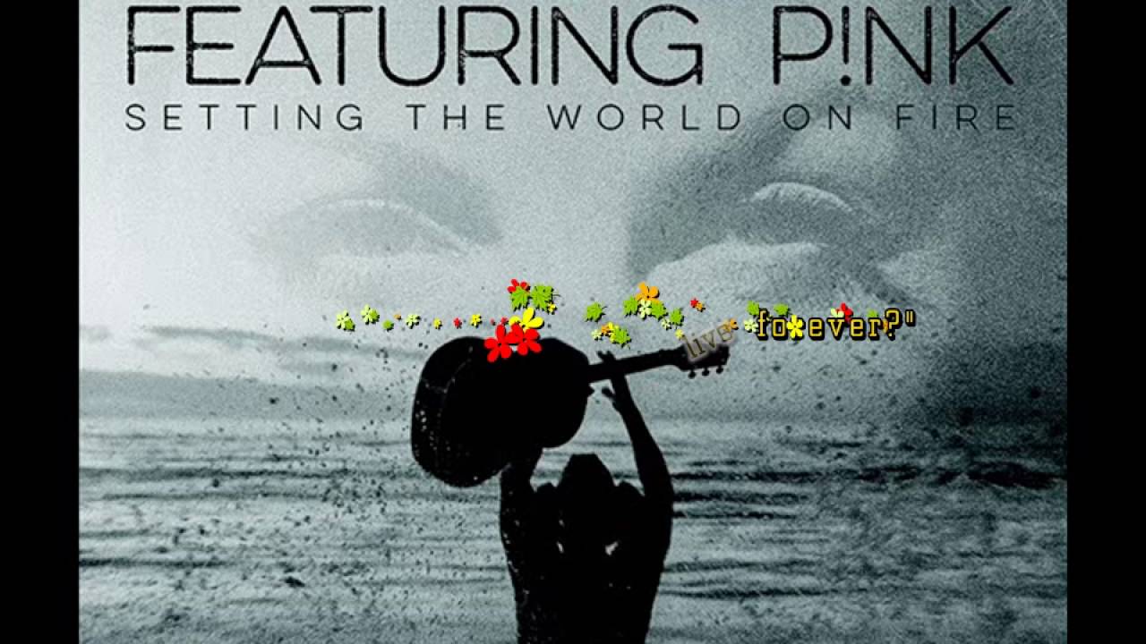 Setting The World On Fire - Kenny Chesney ft P!nk (Lyrics+Kara) - YouTube
