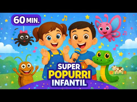Super Popurri Infantil – 60 Min de Músicas Infantis | Dedé e Bubu Show