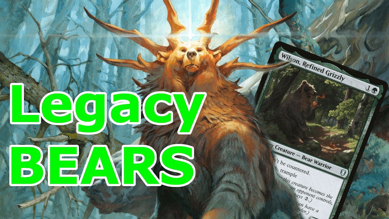 WILSSSSOOONNNNN!!! Legacy Bears Featuring Wilson, Refined Grizzly and ...