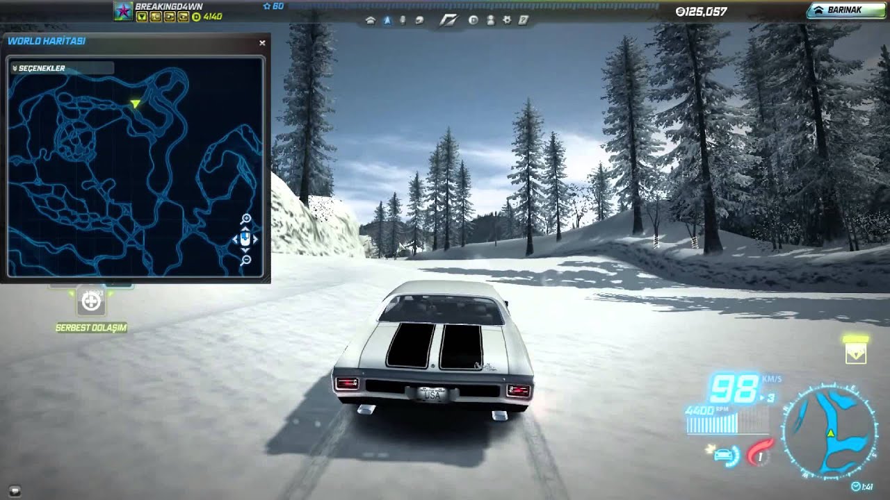 NFS World - Snow Rally - YouTube
