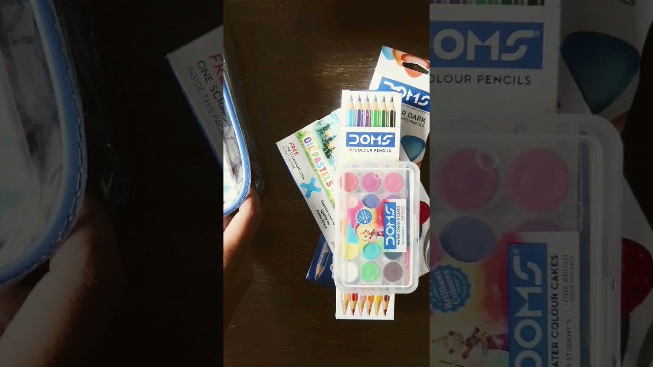 doms full art kit bag for artists - YouTube