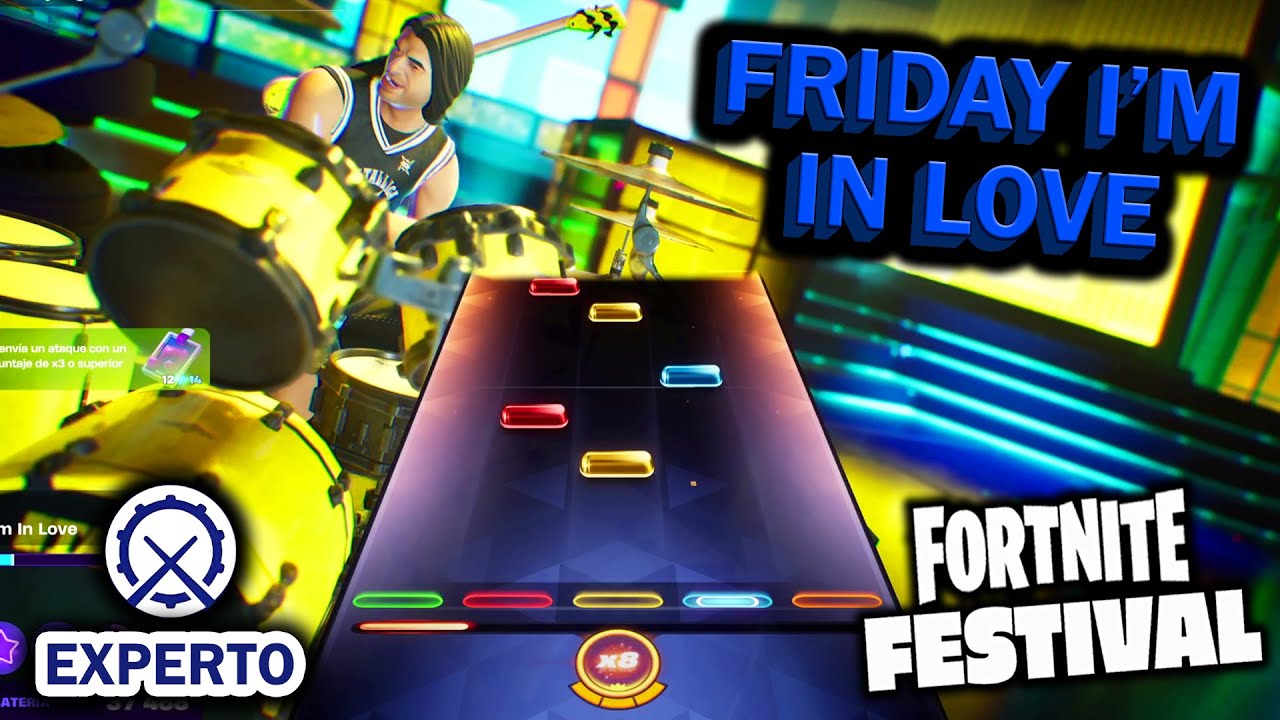 Toco FRIDAY I'M IN LOVE de The Cure (FC, Batería en Experto) | Fortnite ...