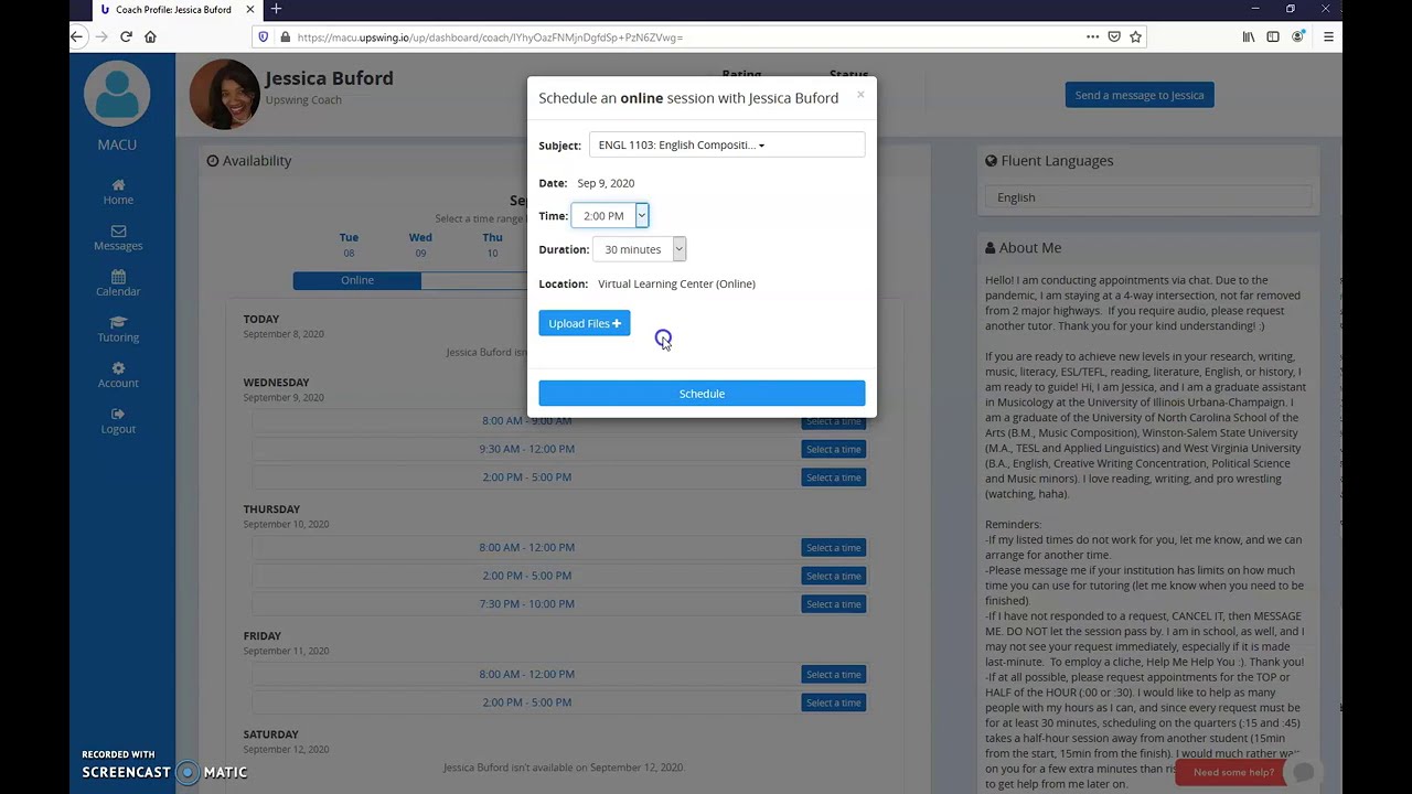 Upswing: Online Tutoring - YouTube