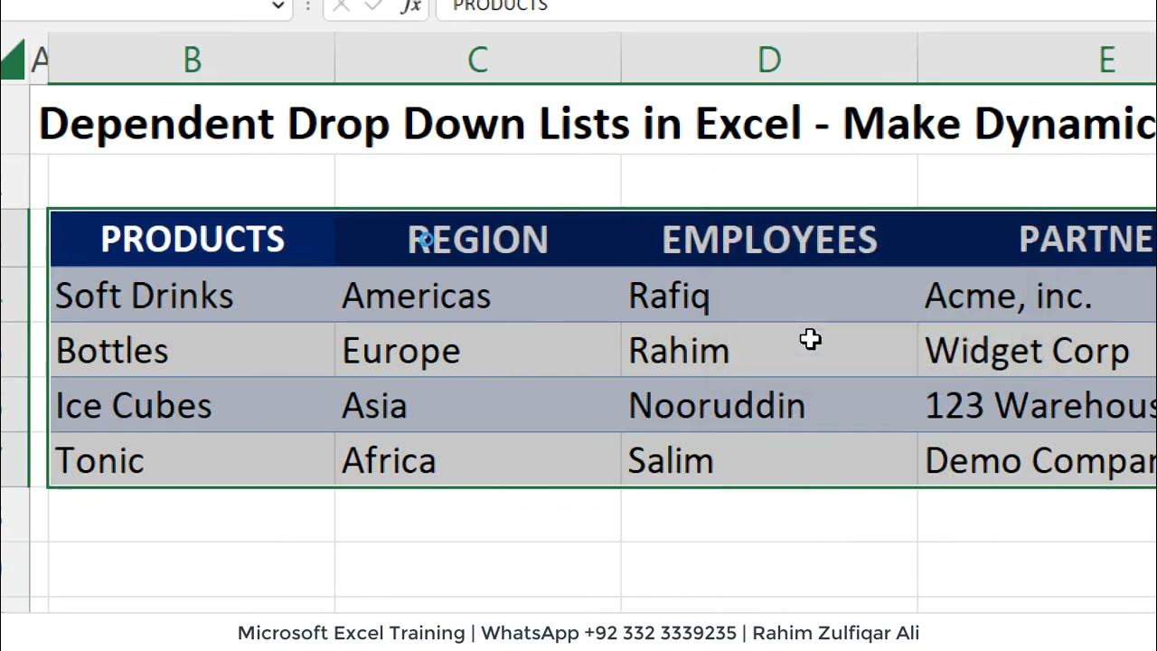 Dependent Drop Down Lists In Microsoft Excel Make Dynamic Dependent Drop Down Lists Quickly