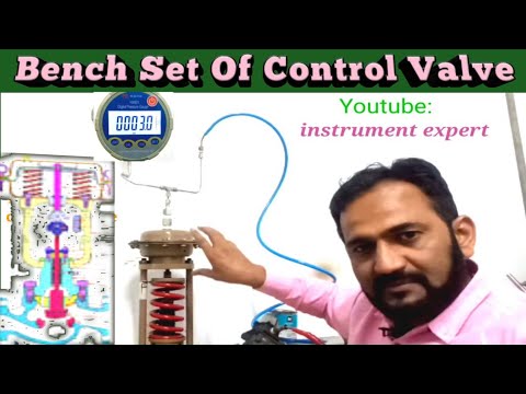 Bench of Control valve - YouTube