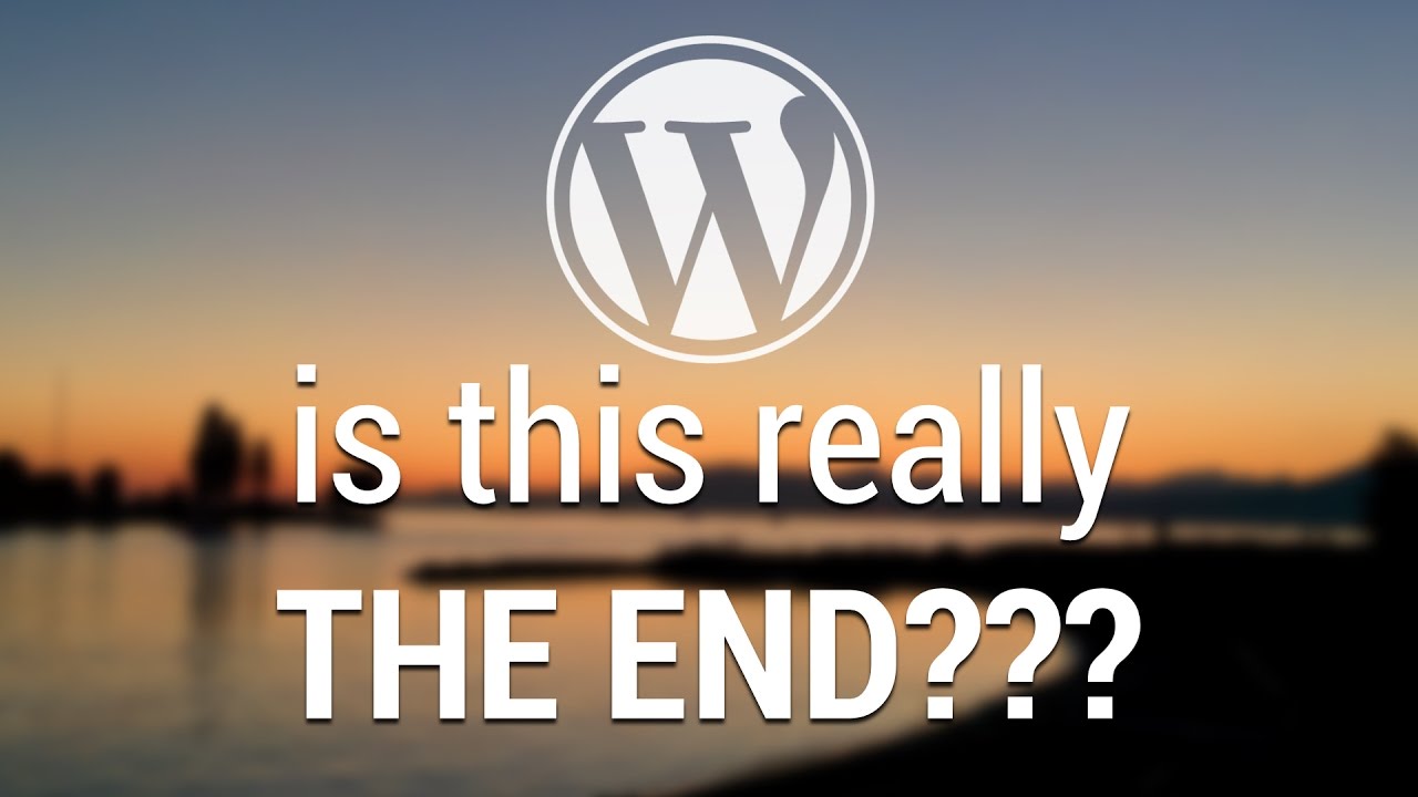 Part 65 - WordPress Theme Development - The End??? - YouTube