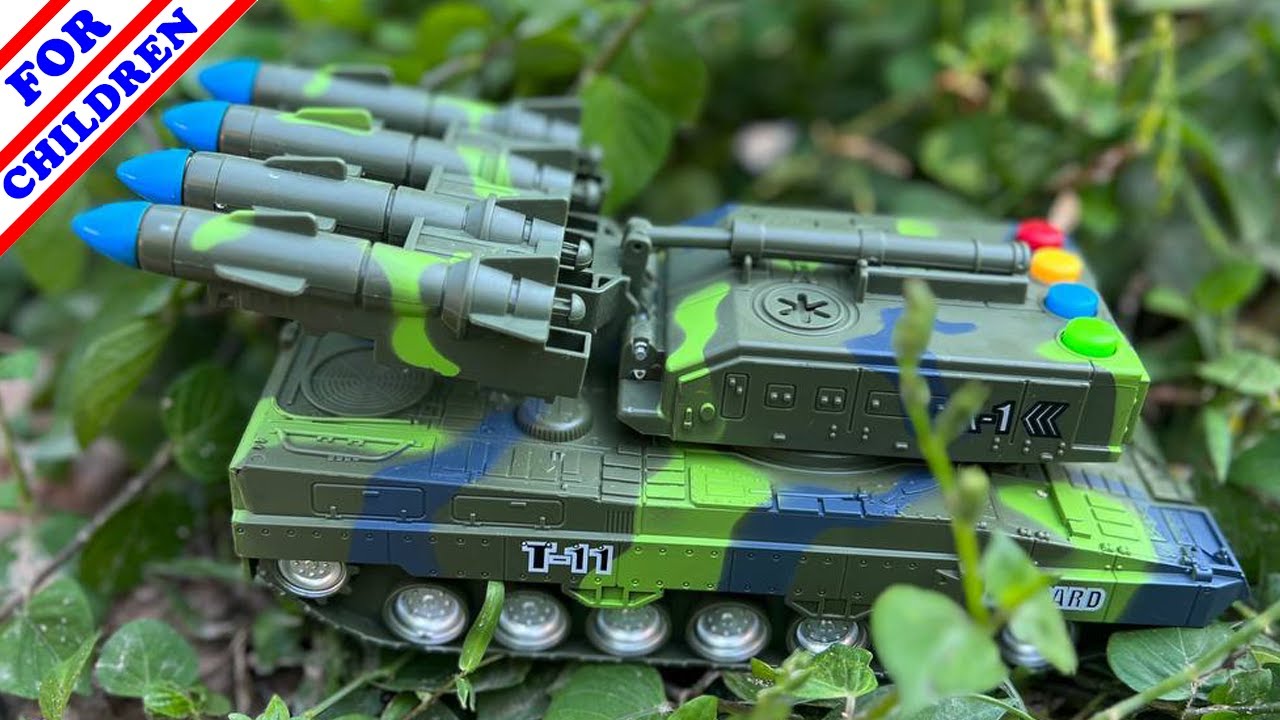 Missile Tank, Military Army Troops, Toys for Kids - YouTube