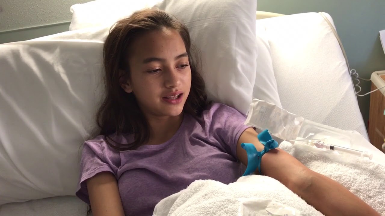 So tough getting needle in arm no cry April 1st 2017 - YouTube