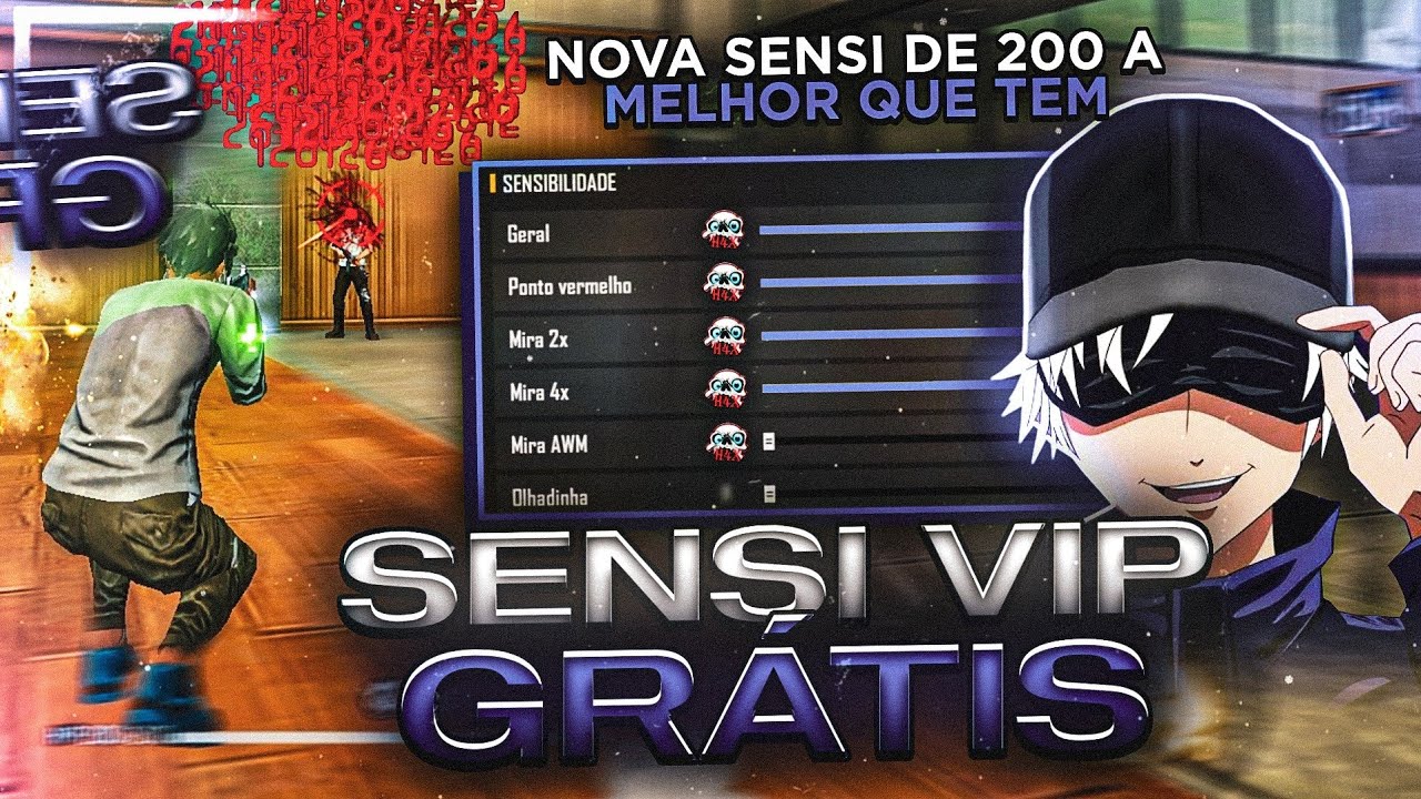 Saiu! 😈⚙️ SENSI DO MARECHAL NO FREE FIRE - A MELHOR SENSIBILIDADE PARA SUBIR CAPA 🕺🏽 DPI + SENSI ...
