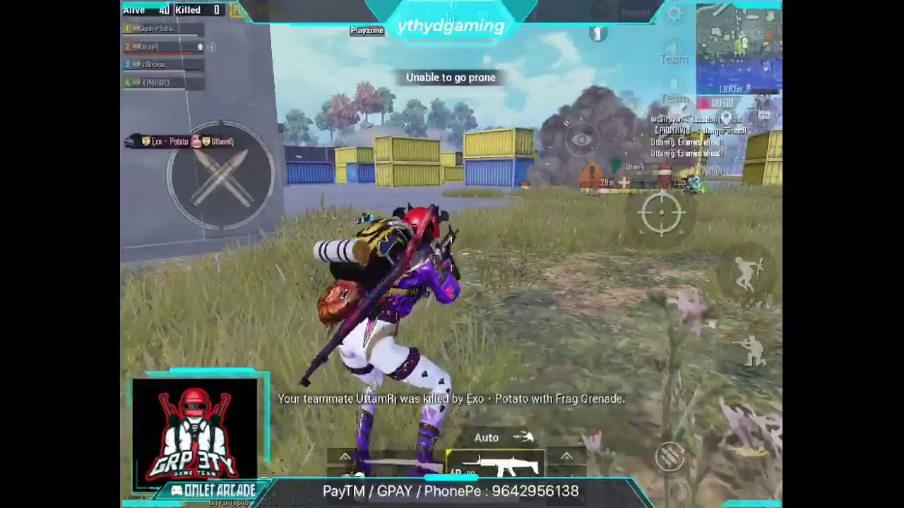 🛑GRP 3TY GAMING On Live : PUBG (MOBILE) TeluguLiveStreaming🛑 #67 # ...