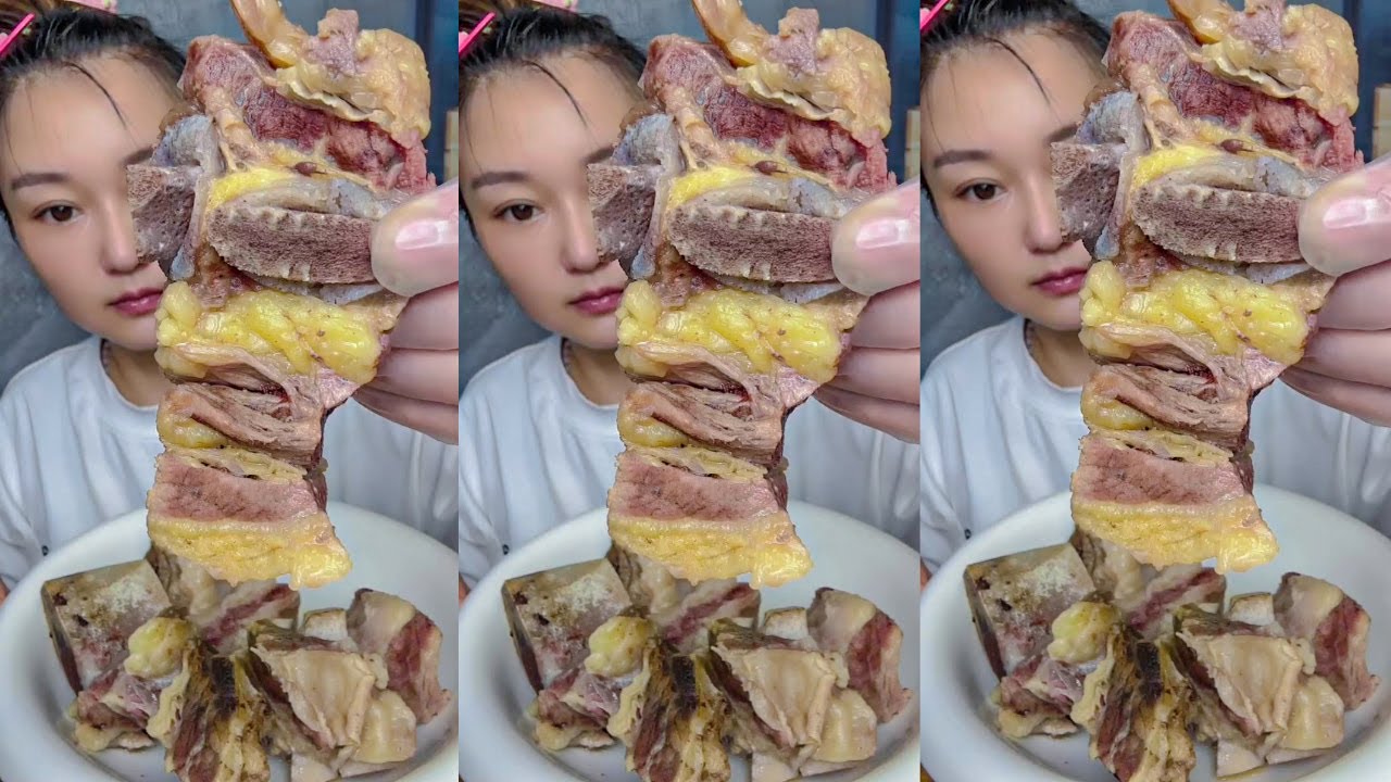 Eating Show Pork Ribs, Chinese Food Compilation - YouTube