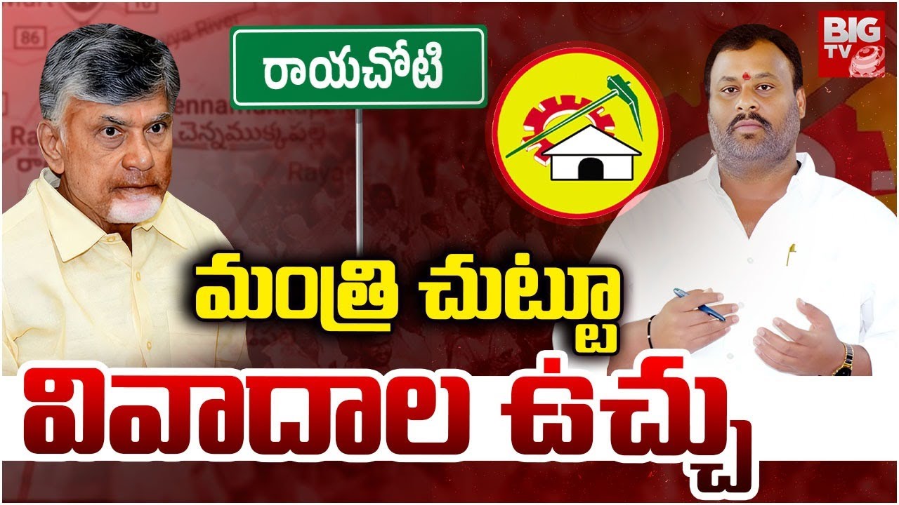 వివాదాల మంత్రి.. | AP Minister Mandipalli Ramprasad Reddy | CM ...