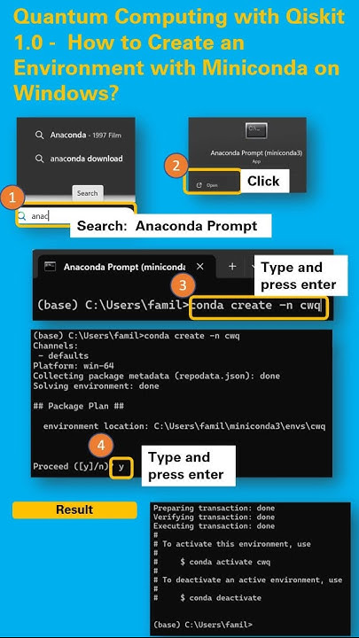 Quantum Computing with Qiskit 1.0 - How to Create an Environment with ...