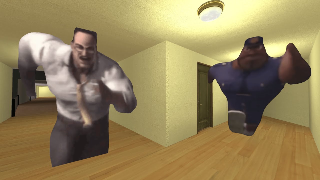 Officer Earl And Senator Armstrong Nextbot Gmod - YouTube