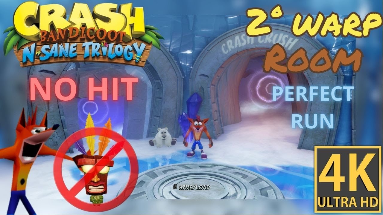 CB2 (N. Sane Trilogy) / perfect run (NO HIT) Warp Room 2 - (2/6 4K60fps ...