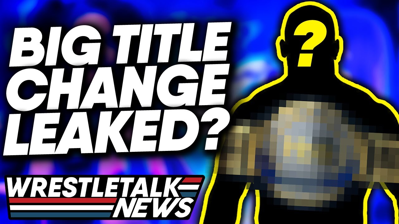 WWE Raw Emergency Plan, New Championship Belts, AEW Problem, The Rock Denial | WrestleTalk - YouTube