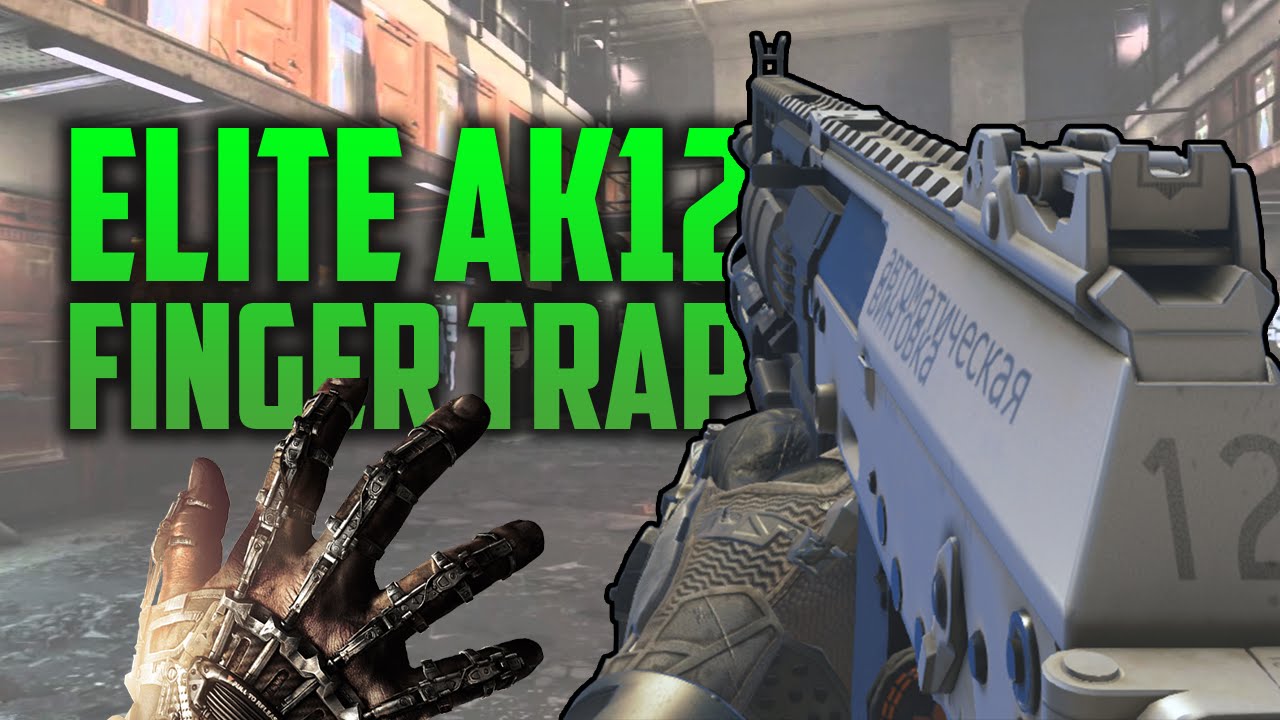 DE 'ELITE' FINGER TRAP AK-12 (COD: Advanced Warfare) - YouTube