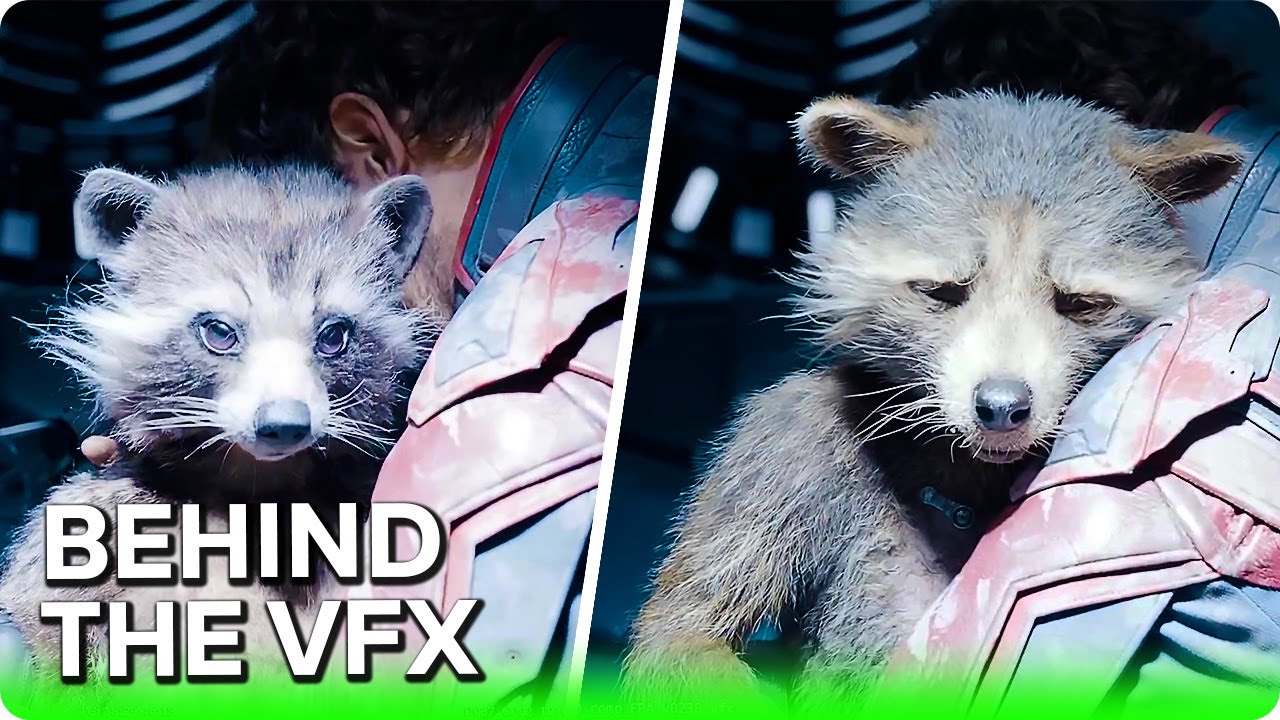 GUARDIANS OF THE GALAXY VOL.3 (2023) Behind-the-Vfx Animating Rocket ...