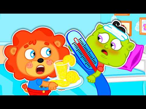 Aslan Yavrusu | Kışın daha sıcak giyinin | Çocuklar için çizgi film