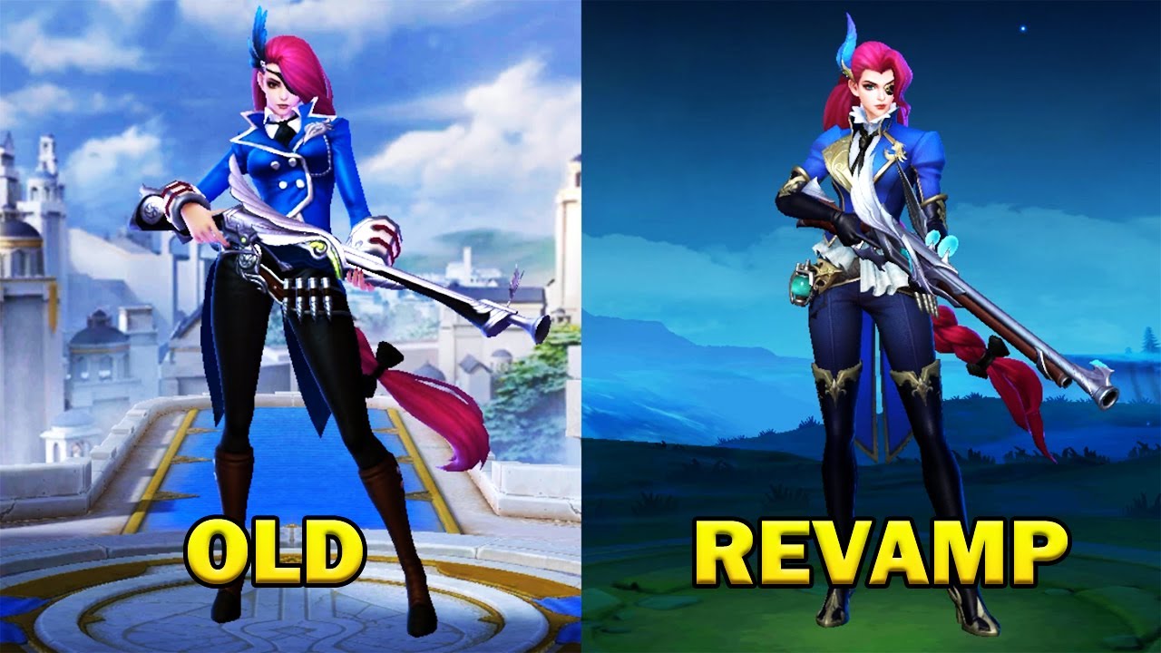 Old vs new lesley - YouTube