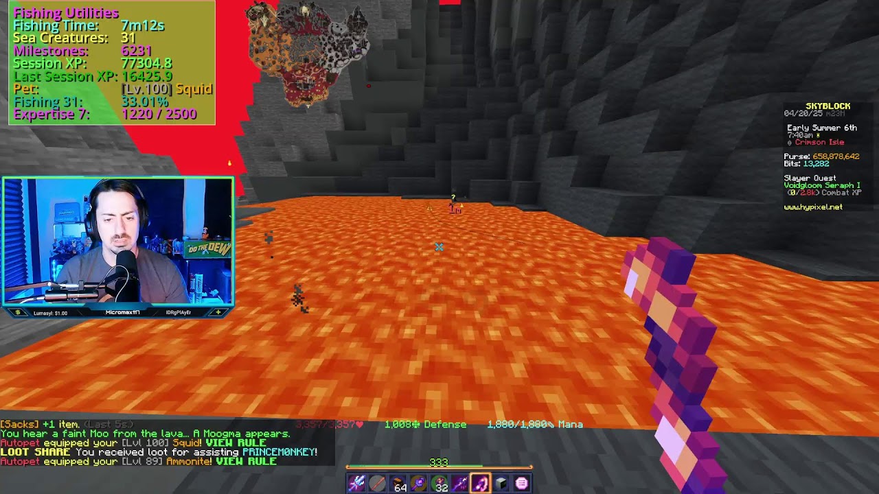 Hypixel Skyblock: Marina Fishing Festival! SHARKS!!!! - YouTube