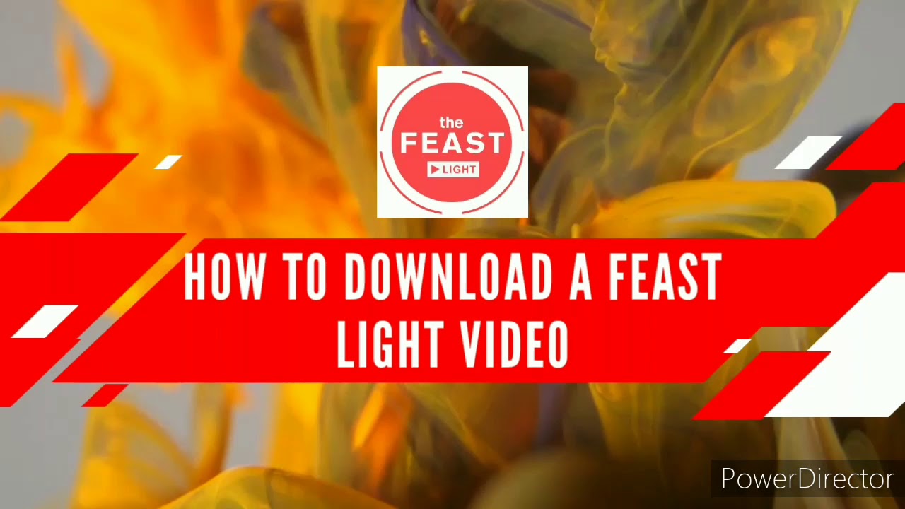 How to Download a Feast Light Video - Step by Step - YouTube
