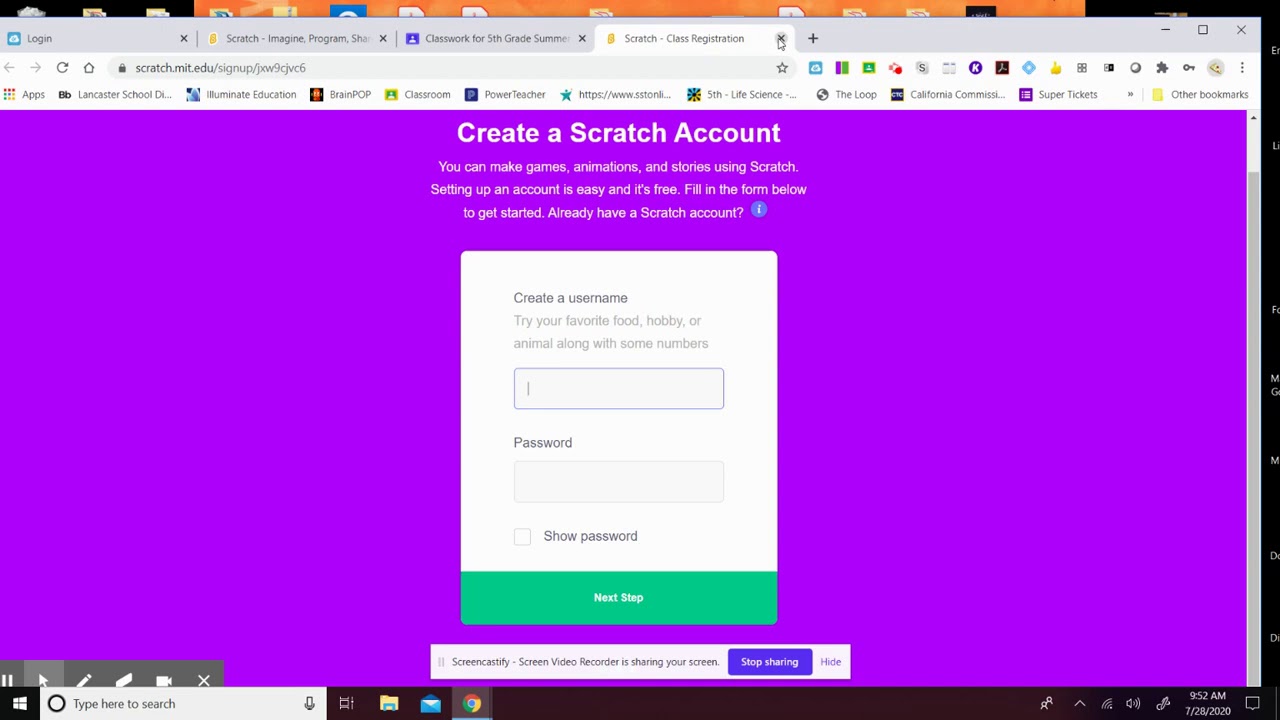 Part 1-Create a Scratch Account - YouTube