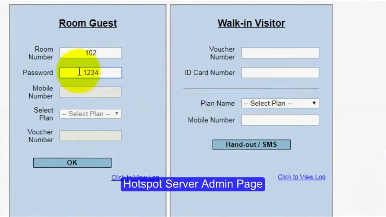 Hotel WiFi - SIMPLEST Receptionist User-Interface (MUST SEE) - YouTube