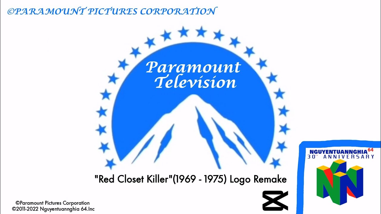Paramount Television"Red Closet Killer"(1969 - 1975) Logo Remake - YouTube