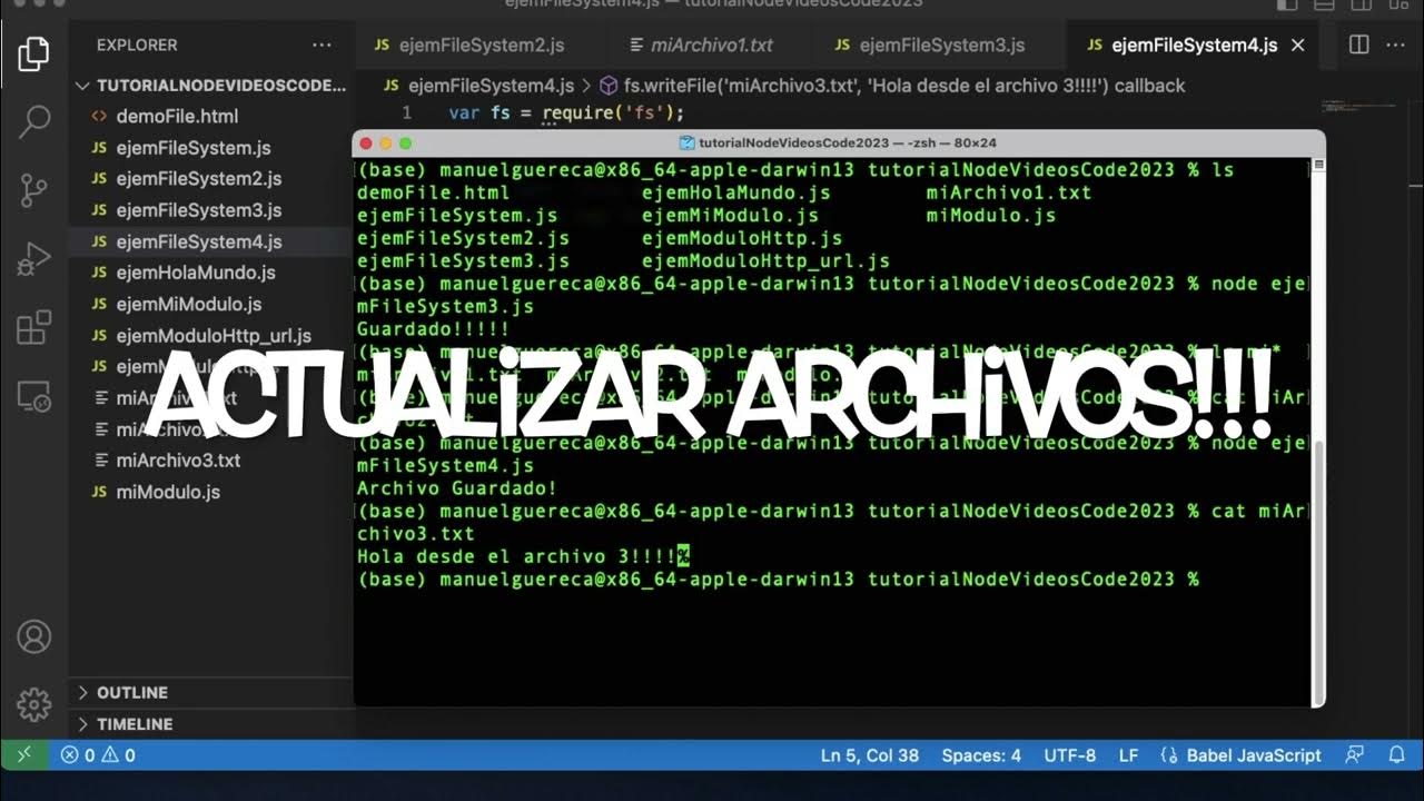 video5.- Módulo File System 2a Parte. - YouTube
