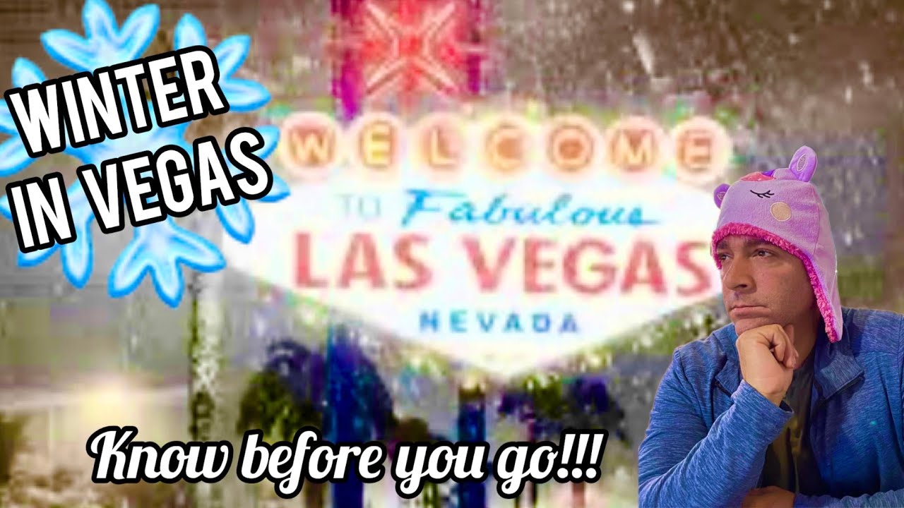 THIS is what Winter is like in Vegas! It's COLD! - YouTube