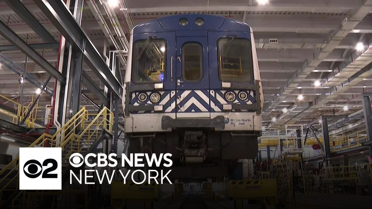 MTA opens new maintenance facility after decades of work - YouTube